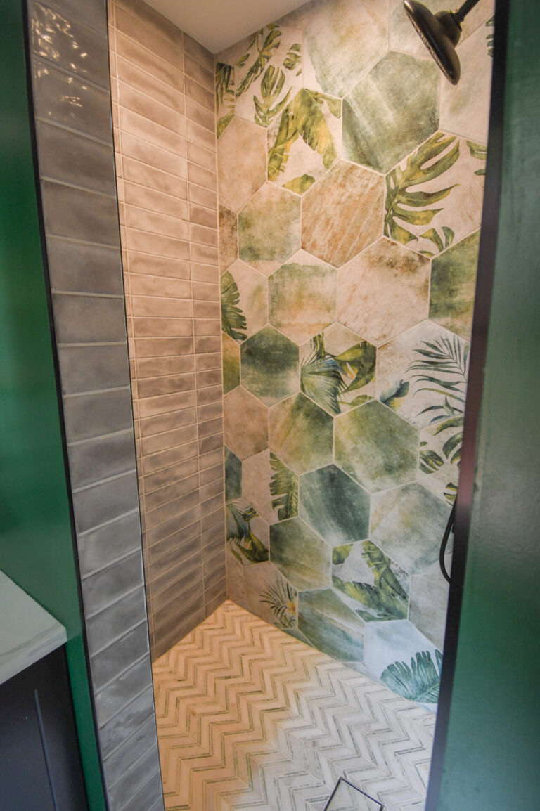 Dream Bathroom Renovation: Tile, Tile, Tile ... | American Dreamers ...